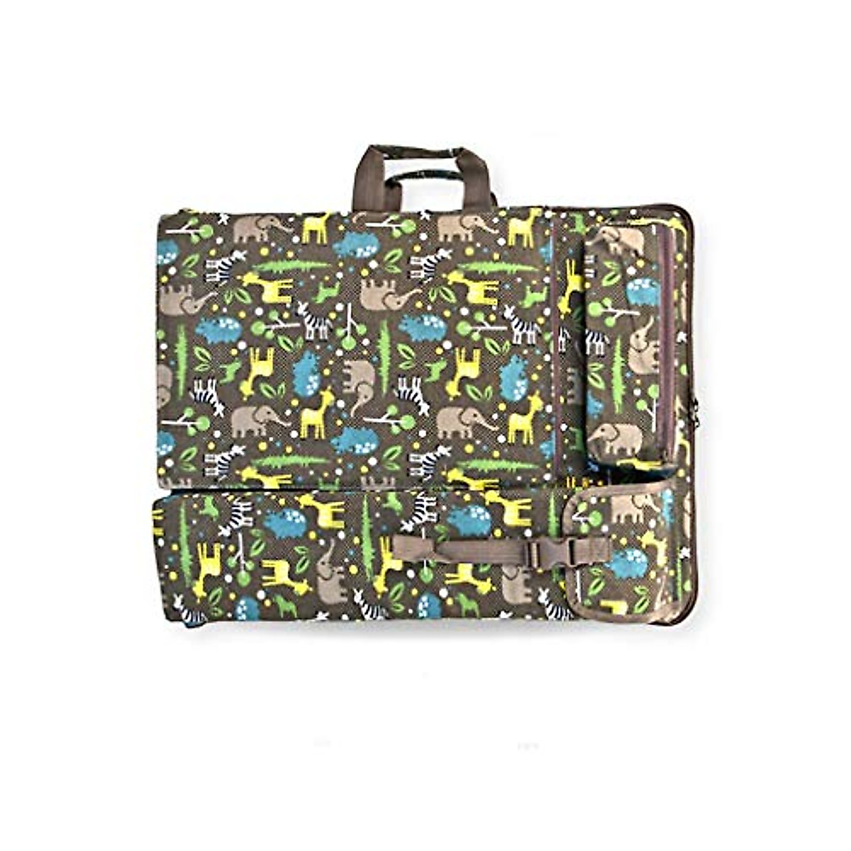 Art Portfolio Bag - Art Portfolio Case Tote Bag Carry Backpack - 4K Canvas Artist Travel Sketch Board Drawboard Sketchpad Art Storage Bag for Drawing Sketching Painting Art Supplies Artwork