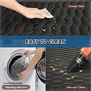 Chumajor 6-in-1 Dog Car Seat Cover for Back Seat,60/40 Split 100% Waterproof Dog Hammock for Car,Trucks Suvs-Scratchproof Nonslip Back Seat Protector for Dog