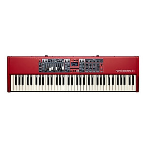 Nord Electro 6D 73-Key Semi-Weighted Action Keyboard with Nine Drawbars Bundle with Z-Style Stand and Sustain Pedal (3 Items)