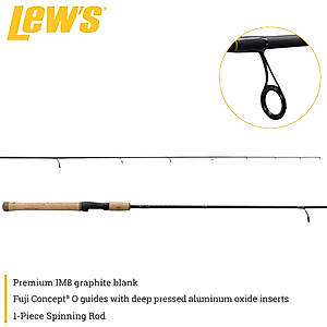 Lew's Speed Stick 6'7"-1 Medium Vertical Jigging Walleye Spinning Rod