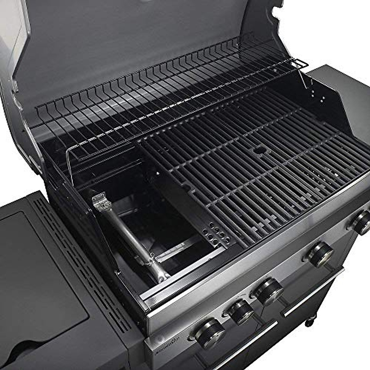 Sunshineey BBQ Gas Gril Replacement Parts Kit Stainless Steel Grill Burners, Porcelain Steel Heat Plate and Crossver Tube for Charbroil 463436215 463436213,Thermos 466360113 Grill Model g432-y700-w1