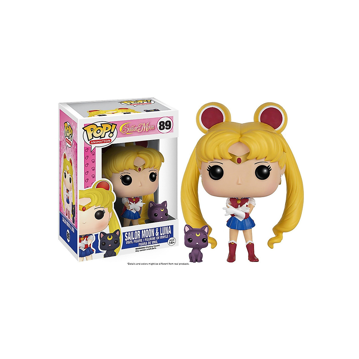 Funko POP Anime: Sailor Moon with Luna Action Figure