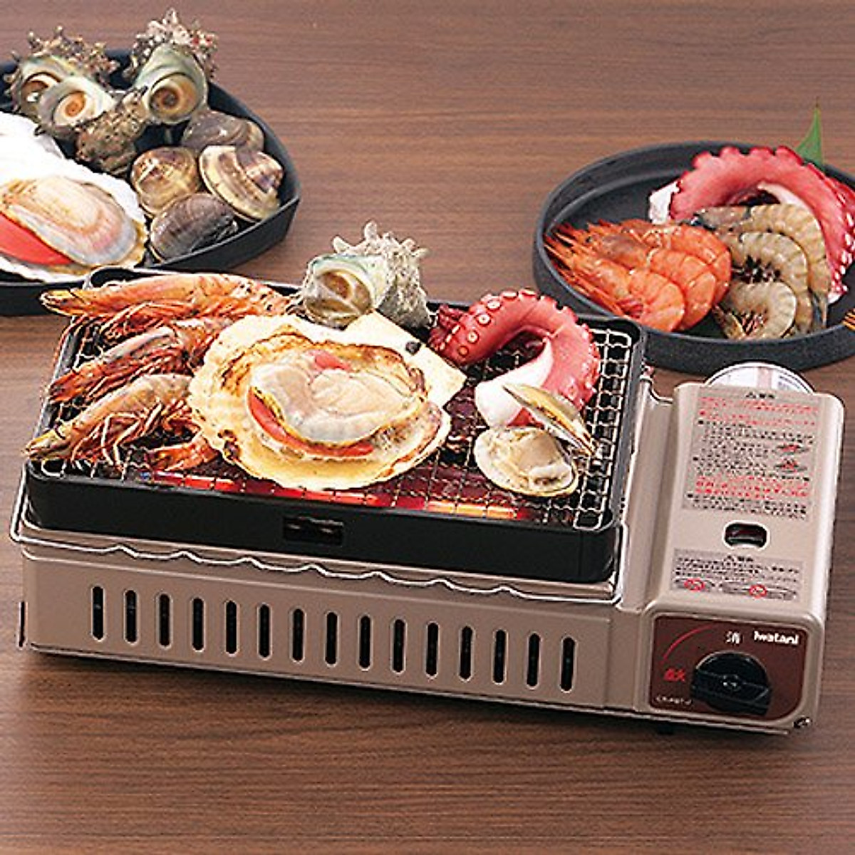 Iwatani Aburiya Portable Gas Grill Stove CB-RBT-J BBQ yakitori yakiniku Beige CBRBTJ