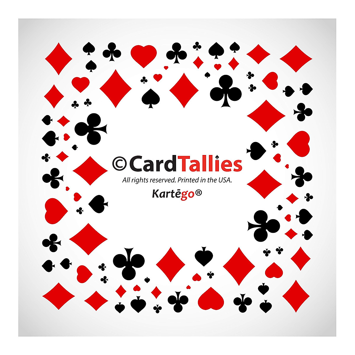 Progressive Score Pads, 2-Table (5 Pads, 50 Sheets Each) Enjoy The Original! Proudly Made in The USA.