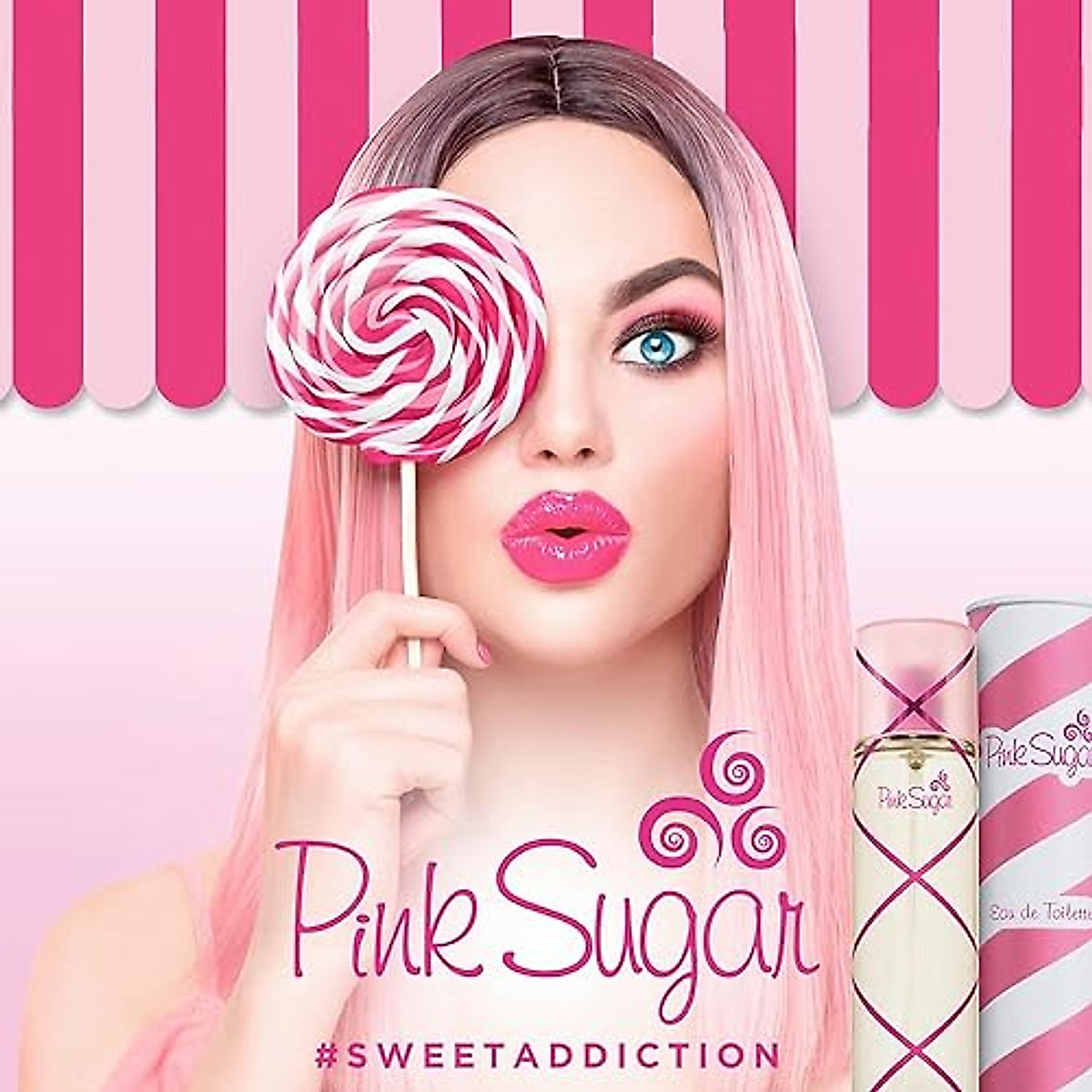 Pink Sugar Candy Dream 2 Pc Gift Set, Eau de Toilette Perfume for Women + Shower Gel