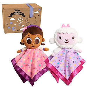 Disney Junior Music Lullabies Lovey Blankies 2-Piece, Doc McStuffins & Lambie