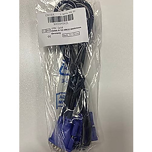 ENUODA Blue VGA Cable 15 Pin Male to Male Plug Computer Monitor Cable Wire Cord，4.9 Feet