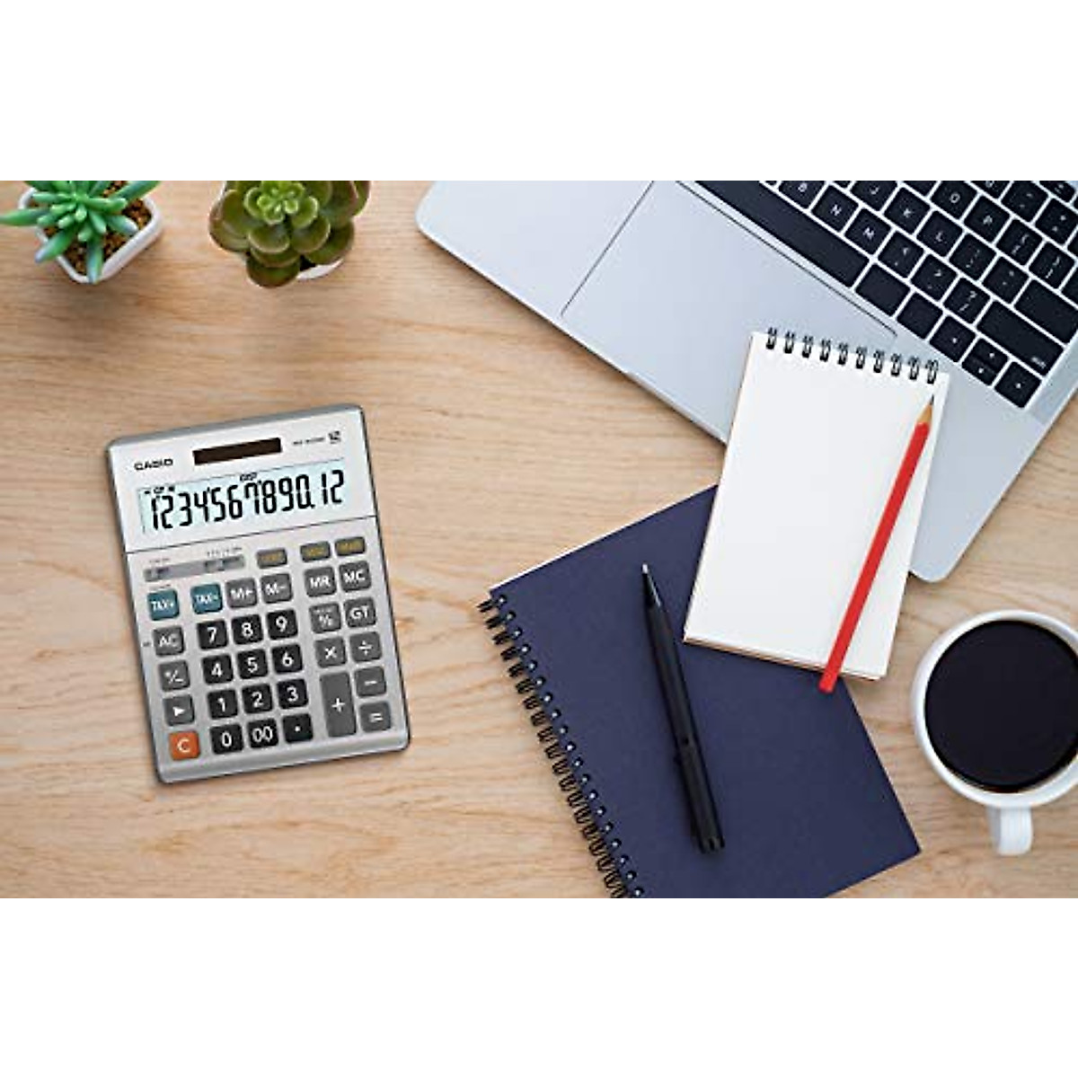 Casio DM-1200BM,Business Desktop Calculator, Extra Large Display