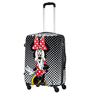 American Tourister Unisex-Adult's Children's Luggage, Multicolour (Minnie Mouse Polka Dot), M (65 cm-62.5 L)