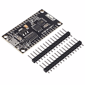 DORHEA 3Pcs NodeMCU V3 Lua WiFi Module Integration of ESP8266 + Extra Memory 32M Flash, USB Serial Port Converter CH340G Compatible for NodeMCU Board