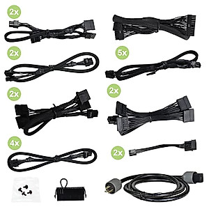 EVGA Supernova 1600 P+, 80+ Platinum 1600W, Fully Modular, 10 Year Warranty, Includes Free Power On Self Tester, Power Supply 220-PP-1600-X1