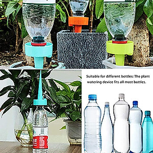 Plant Self Watering Planter Insert Spikes Stakes, Plant Watering Devices, Automatic Plant Waterer for Vacations Outdoor Indoor Potted Plant Drip Irrigation Watering Devices (12 Pack)