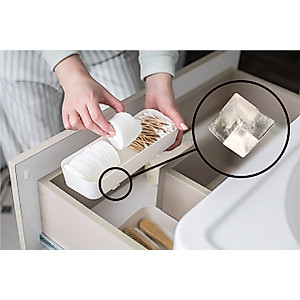 Slipstick Premium Adhesive Clear Bumper Pads 48 Piece Variety Pack, Round and Square Rubber Feet for Electronics, Cutting Boards, Cabinet Stoppers, Drawers, Furniture, Noise Damper Surface Protectors