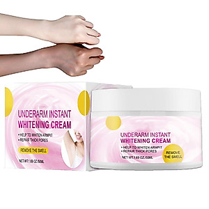 Kunnozz Underarm Instant Whiten Cream, Underarm Whiten Cream, Intense Lightening Skin Cream, Body Whiten Cream, Whiten Cream Dark Areas