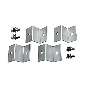 WindyNation 100 Watt Monocrystalline Solar Panel Off-Grid Kit with P30L LCD PWM Charge Controller + Solar Cable + Mounting Brackets for RV, Boat, Off-Grid