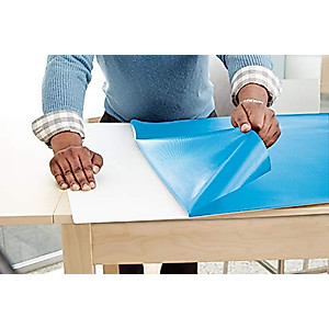 Post-it Dry Erase Whiteboard Film Surface for Walls, Doors, Tables, Chalkboards, Whiteboards, and More, Removable, Stain-Proof, Easy Installation, 50 Ft x 4 Ft (DEF50X4)