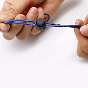 Impressive Smile 5 Pieces Adjustable Flexible Bib Holder Clips for Napkin, 5 Colors