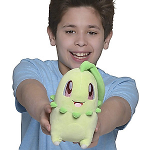 Pokémon 8" Chikorita Plush Stuffed Animal Toy - Officially Licensed - Great Gift for Kids