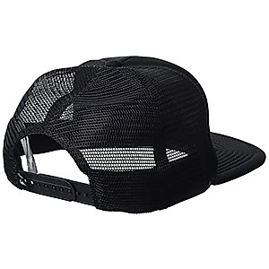 Quiksilver Men's Foamslayer Trucker Hat, Black, One Size