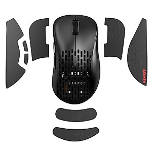 Pulsar Gaming Gears SUPERGRIP Griptape Set for Xlite V2 Medium Sweat Absorbing High Performance Anti Slip 3M Adhesive no Residue Mouse Grip Tape Ultra-Thin 0.5mm (0.02in)