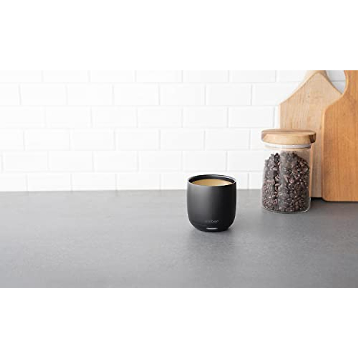 Ember Temperature Control Smart Cup, 6 oz, App-Controlled Heated Coffee Cup, Espresso Mug with 90 Min Battery Life, Black