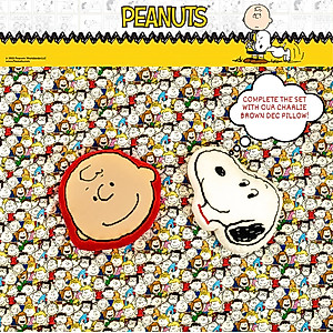 Franco Bedding Super Soft Plush Decorative Throw Cuddle Pillow (100% Officially Licensed Product), One Size, Snoopy