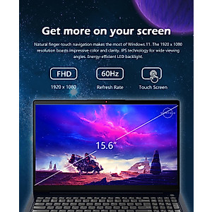 Lenovo Ideapad 3i 15.6" FHD Touch Laptop for Business, Student, Intel 11th Generation Core i5, 20GB DDR4 Memory, 1TB SSD, Intel Iris X Graphics, HDMI, Windows 11,Abyss Blue, W/GaLiMu