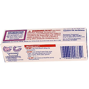 Fixodent Denture Adhesive Cream Original, 1.40 Ounces each (Value Pack of 4)