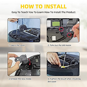 LHYNEE Side Brush Motor