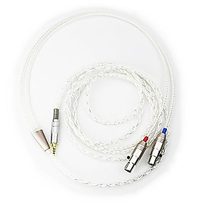 NewFantasia 2.5mm Trrs Male Balanced HiFi Cable Compatible with Audeze LCD-2, LCD-3, LCD-4, LCD-X, LCD-XC Headphone and for Astell&Kern AK240 AK380 onkyo AK320 DP-X1 FIIO 2.1m/6.5ft