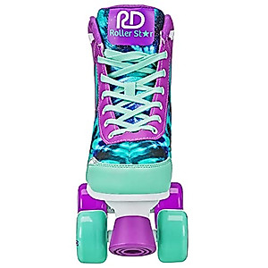 Roller Derby Quad Star Adjustable Girl's Roller Skates for Beginners Medium (3-6)