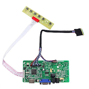 LCD Controller Board B156HW01 B156HW02 LP156WF1 CLAA173UA01A Monitor HD MI VGA Audio Driver Board
