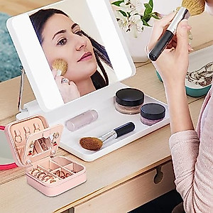 LEJIAJINW Friends Friendship Gifts for Women Female, Gifts for Bestie Best Friend, Friendship Birthday Gifts Ideas, Appreciation Gifts for Friends Jewelry Box, Travel Jewelry Case Organizer