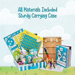 Open The Joy Feel Better Box: Get Well Soon Kids Gifts Basket, 50+ Fun Activities, Games, Toys, Conversation Cards, Origami, Clay Art, Magic Tricks, DIY - Great Gift for Kids After Surgery Ages 4+