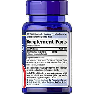 Ubiquinol 200mg, Supports Heart Health, 60 Softgels by Puritan's Pride