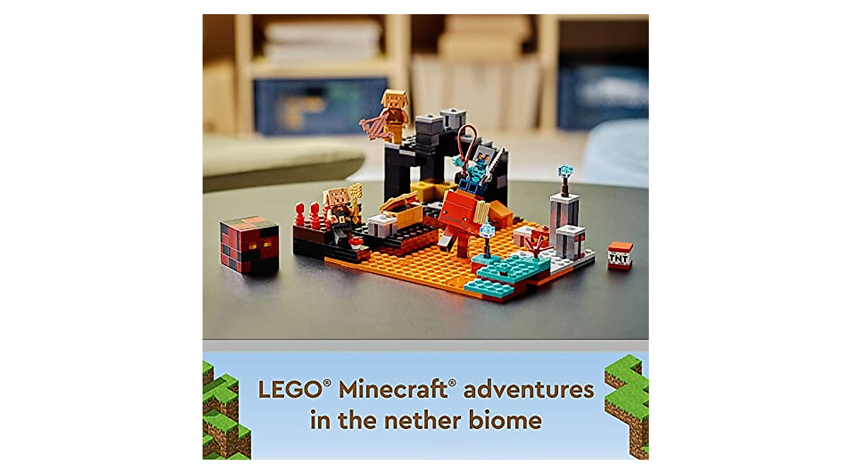 LEGO Minecraft Nether Bastion Set - Action-Packed Fun