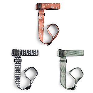 BooginHead by Infantino SippiGrip Sippy Cup Strap & Baby Bottle Holder, 3-Pack, Sienna, Sage, Black