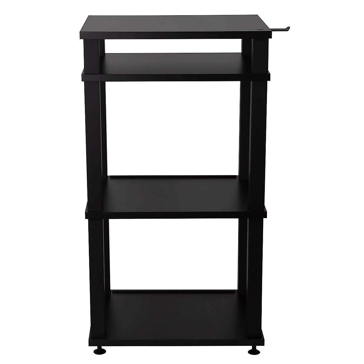 Andover Audio SpinStand Rack for Records and Audio Components - Metal-Reinforced, Holds 150 LPs, Optimum Height & Storage Space, Ideal for Turntables, Vinyl, Spinbase, and Hi-Fi Systems - Black