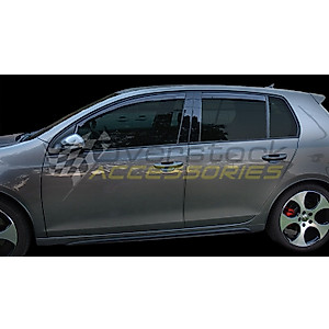 WeatherTech Custom fit Side Window Deflector for Select Honda Odyssey (82556)