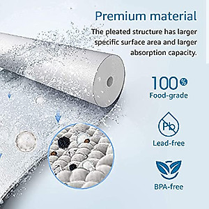 AQUACREST AP810 Whole House Water Filter, Replacement for 3M Aqua-Pure AP810, AP801, AP811, Whirlpool WHKF-GD25BB