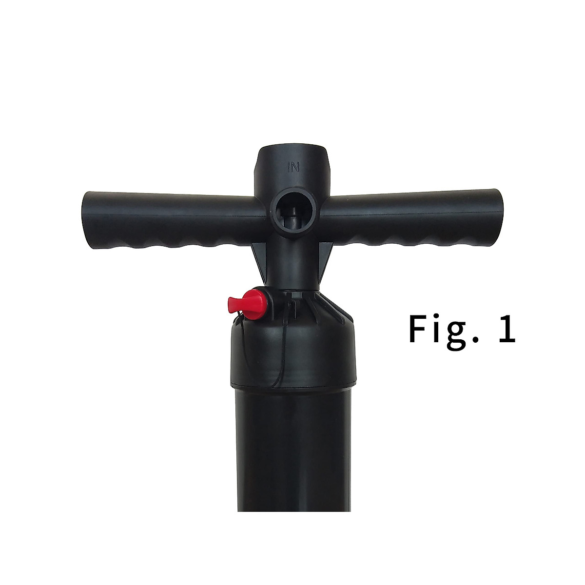 Aqua Plus Inflatable Stand Up Paddle Board High Pressure Double Action SUP Pump (Black, 63cm)