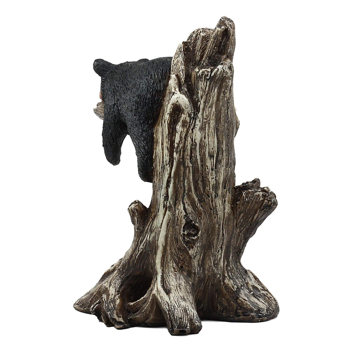 Ebros Lazy Days of Summer Black Bear Sleeping On Tree Branch Statue Wildlife Forest Rustic Cabin Decor Bear Figurine