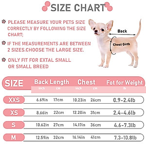 2 Pieces Puppy Sweater Dog Sweater for Small Dogs Winter Warm Dog Knitted Sweater Cute Puppy Clothes for Chihuahua Teacup Yorkie Pet Cat Knitwear Turtleneck Clothes XXS (XX-Small)