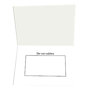 Stonehouse Collection - We've Moved Change of Address Card Pack - 18 Cards & Envelopes - 5x7 Folded Cards - USA Made