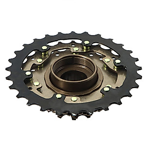Hycline 7 Speed Freewheel MF-TZ500-7,Bicycle Multiple Freewheel,Bike Sprocket,14-28 Teeth