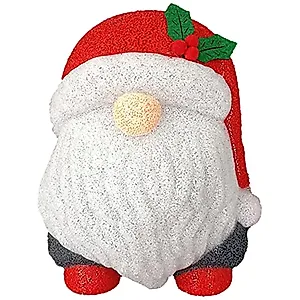 GANAZONO Christmas Lamp Shade Outdoor Light Covers Santa Lampsahde Christmas Porch Light Covers Porch Shades Christmas Ornaments Light Covers for Light Fixtures Holiday Lights Wall Eva