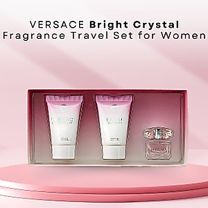 Versace Bright Crystal 3-Piece Miniature Set