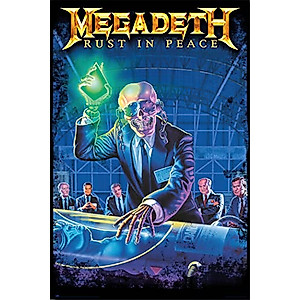 Megadeth - Music Poster (Album Cover: Rust In Peace) (Size: 24" x 36")