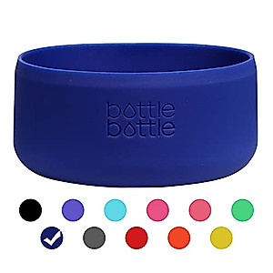 bottlebottle Protective Silicone Sleeve Fit 12-64oz for Hydro Sports,Simple Modern,Takeya,MIRA, Iron Flask and Other Brand Water Bottle, BPA Free Anti-Slip Bottom Sleeve Cover