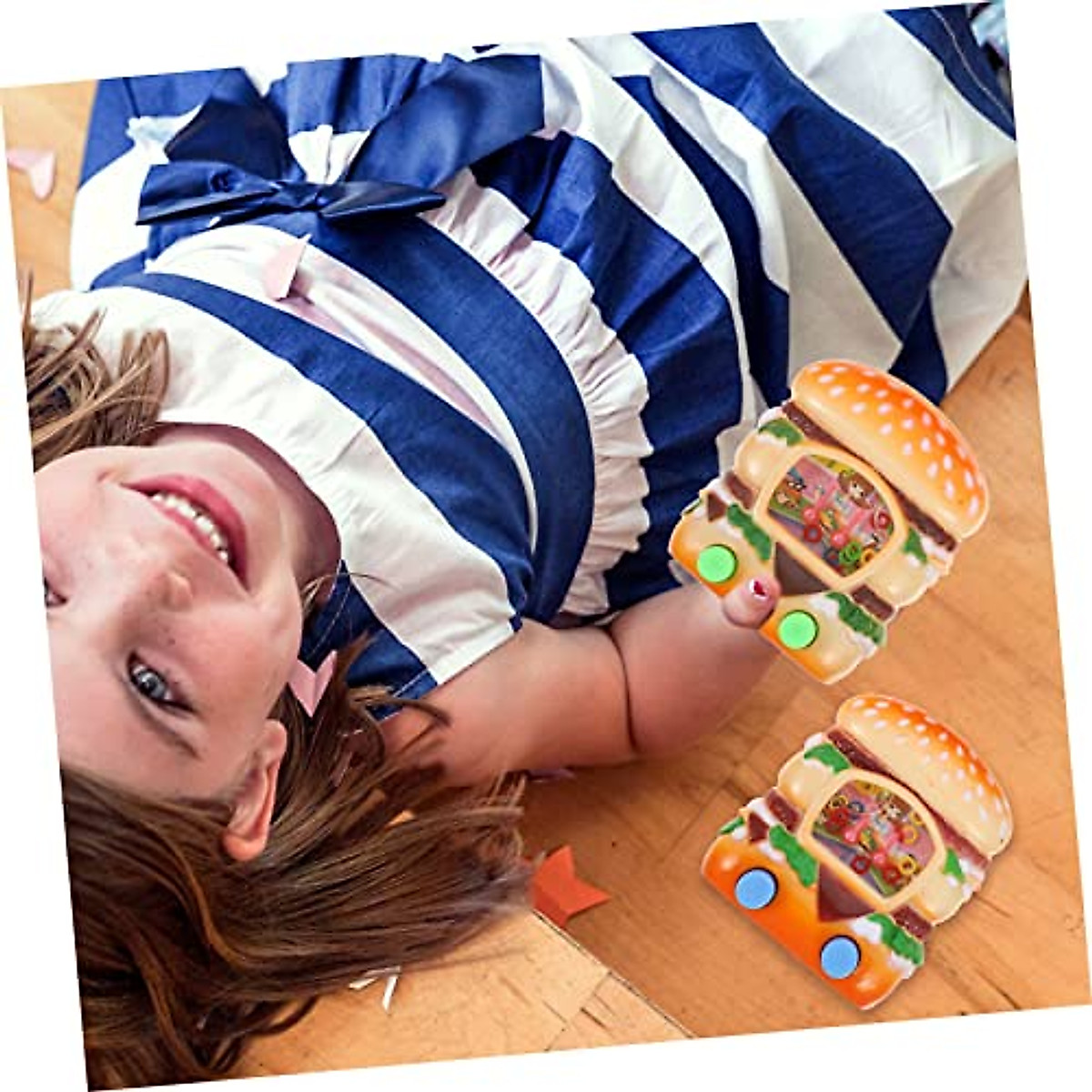 Alasum Beach Toys 16 pcs Toss Gifts Machine Games Underwater Color Handheld Children Retro Year Fun Shape Pastime Plaything Rings Game Sensory Aquatic for and Water New Puzzle Robot Toys